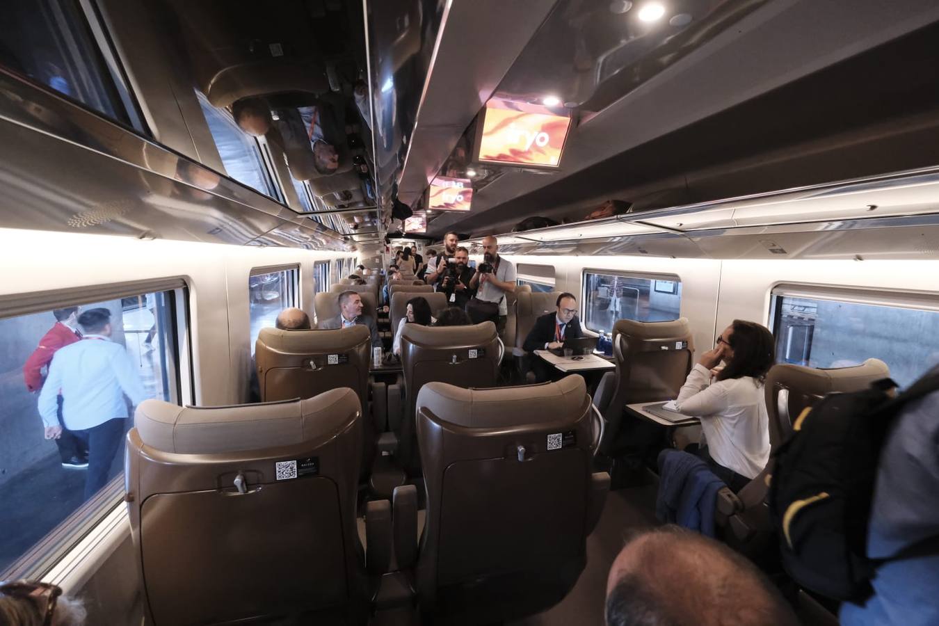Llega a Sevilla Iryo, el nuevo tren de Alta Velocidad