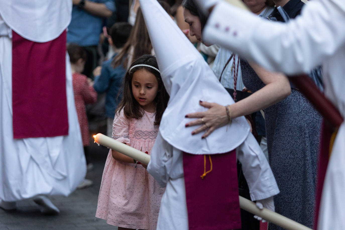 Fotos de la hermandad de las Siete Palabras en el Miércoles Santo de la Semana Santa de Sevilla 2023