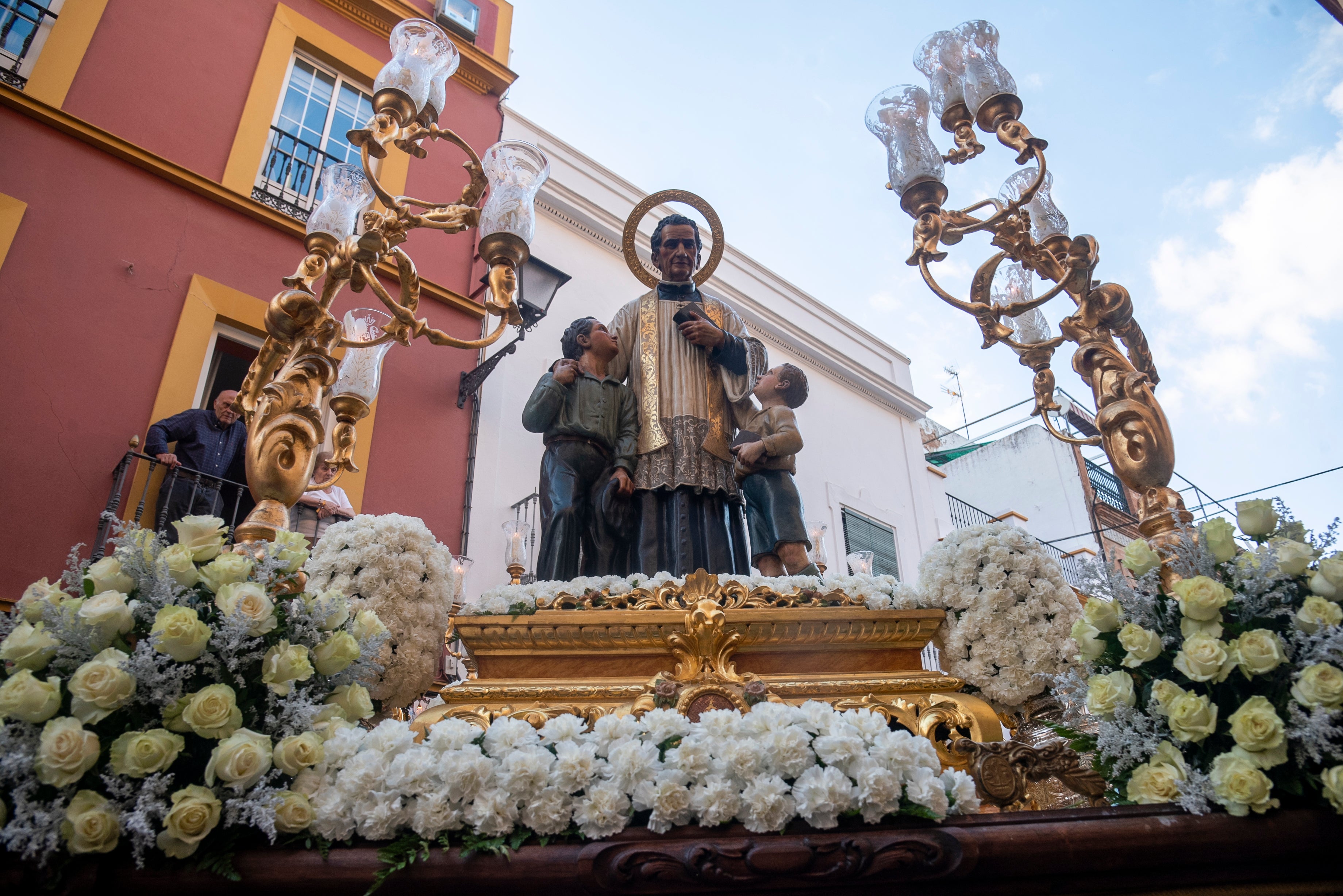 Las imágenes de la procesión de María Auxiliadora de Triana
