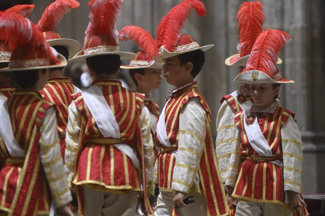 En imágenes, tradicional baile de los Seises en el Corpus de Sevilla 2024