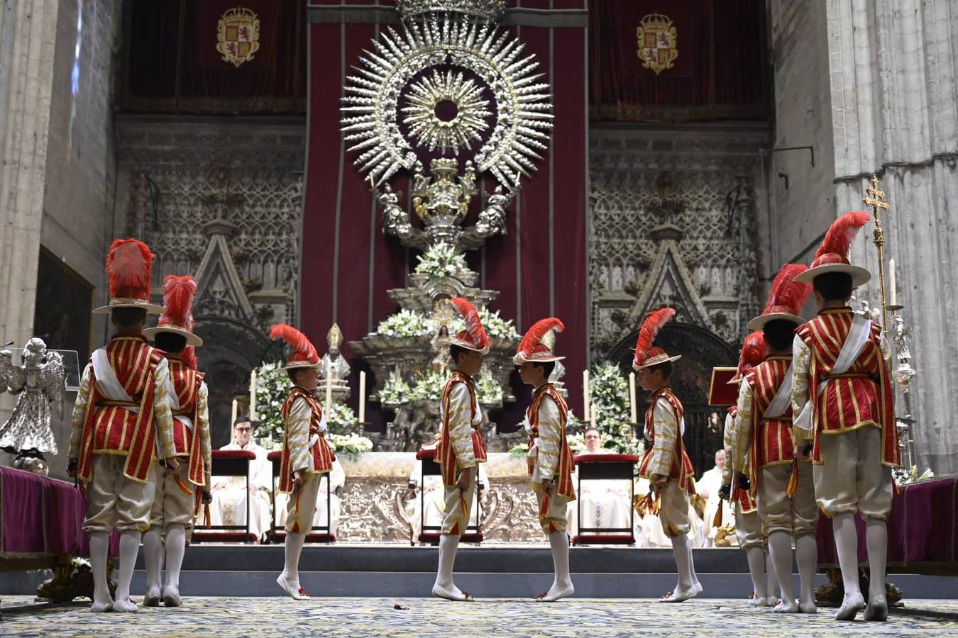En imágenes, tradicional baile de los Seises en el Corpus de Sevilla 2024