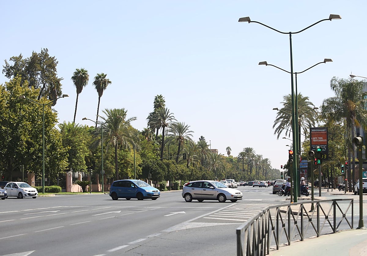 La avenida de la Palmera de Sevilla estará más de dos meses en obras ...