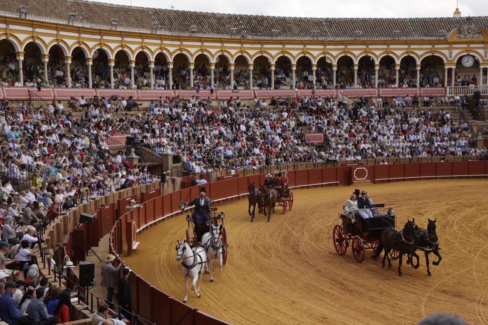 En imágenes, la Exhibición de Enganches en la Maestranza, un museo al ...