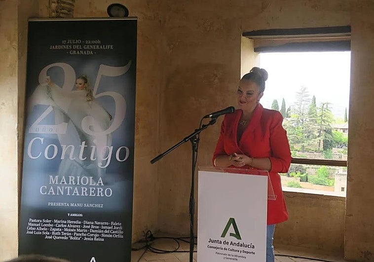 Mariola Cantarero celebra 25 años en los escenarios con un espectáculo ...