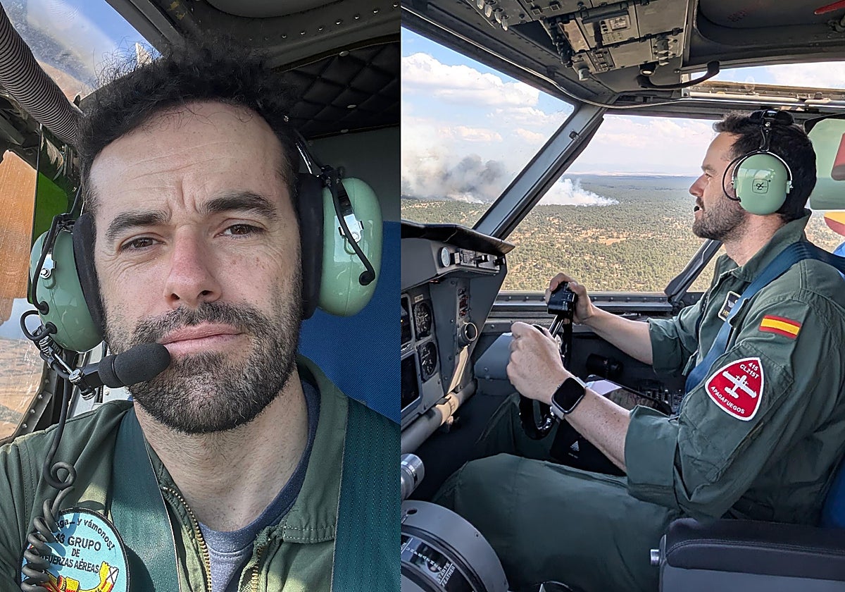 Raúl Hiraldo, el piloto sevillano que apaga España: «No soy ningún héroe»
