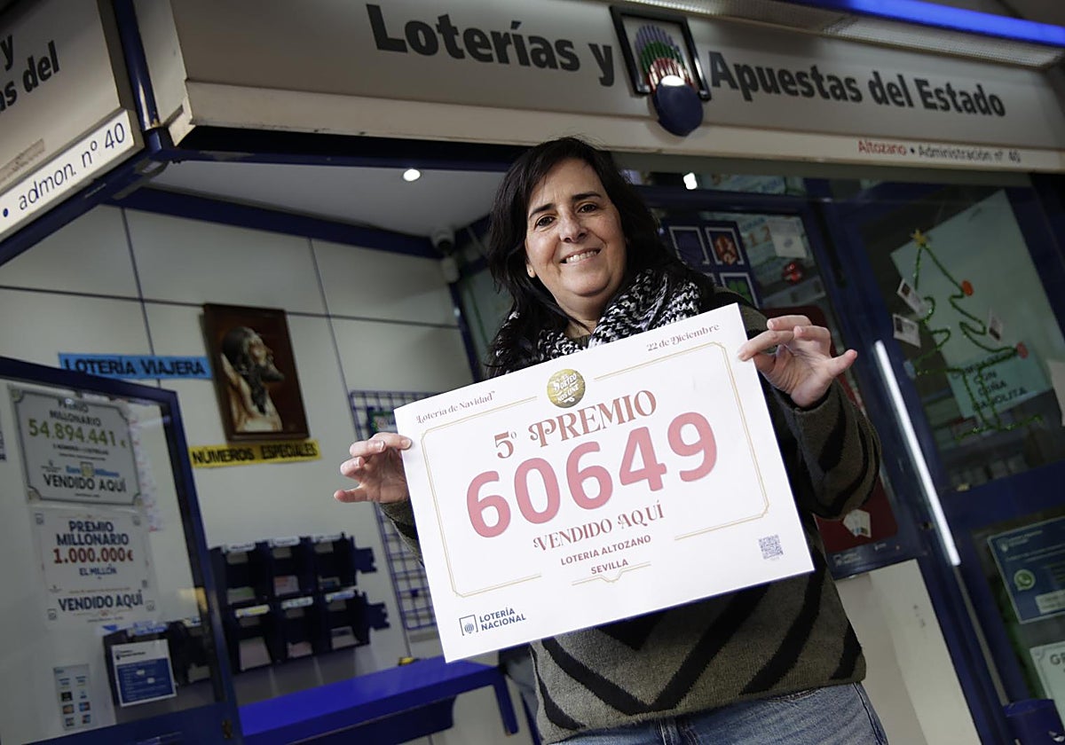 La lotera de San Jacinto que repartió 60.000 euros en Sevilla en la ...