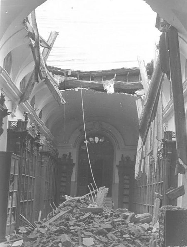 El derrumbe de la Biblioteca Colombina