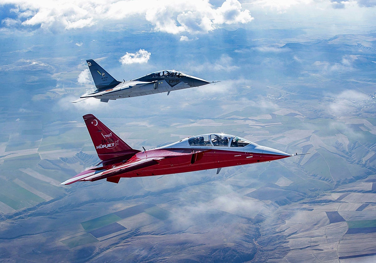 El caza turco del Ejército del Aire se llamará Saeta II y lo ...