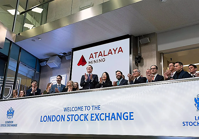 Atalaya Mining logra en horas su ampliación de capital de 150 millones