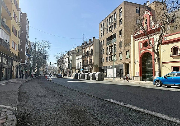 Las obras de reasfaltado en las calles Recaredo y María Auxiliadora ...