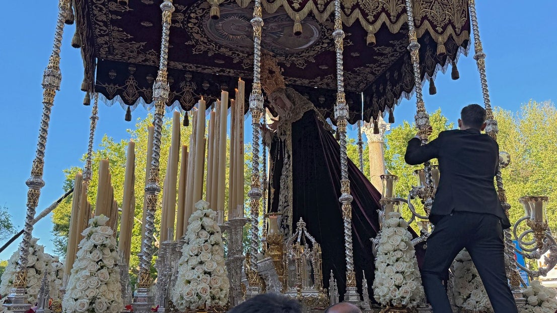 La hermandad de La Lanzada el Miércoles Santo de la Semana Santa de ...