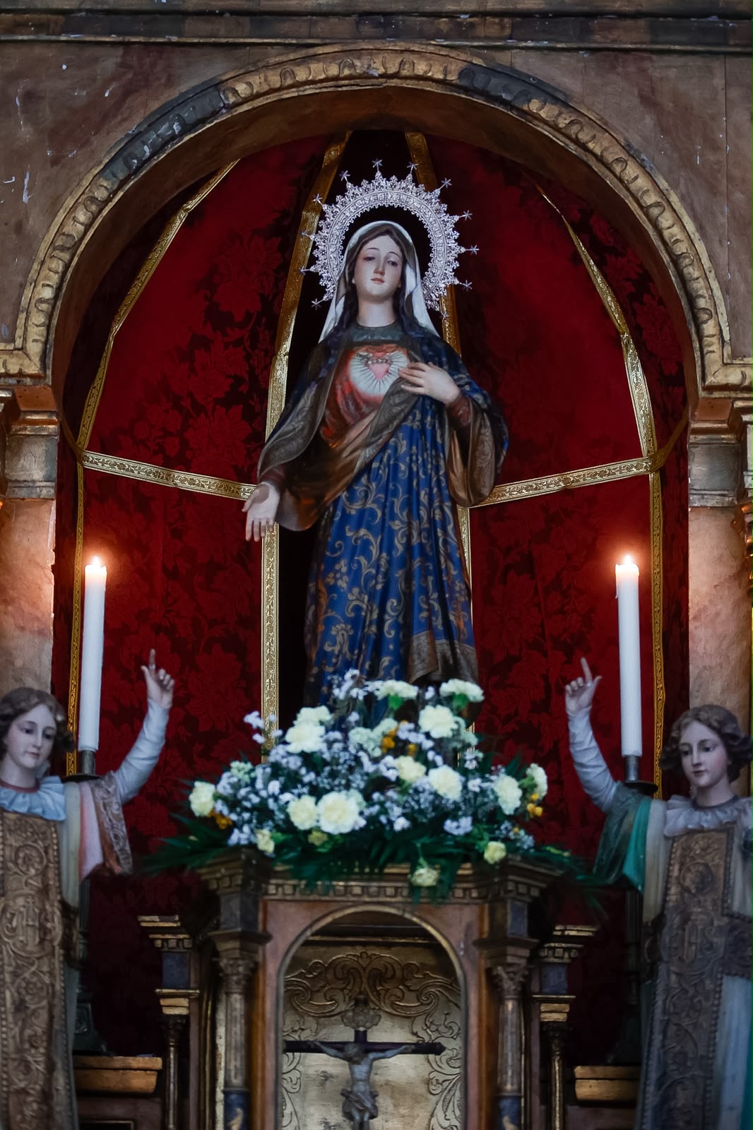 La hermandad del Inmaculado Corazón de María de Torreblanca, en imágenes