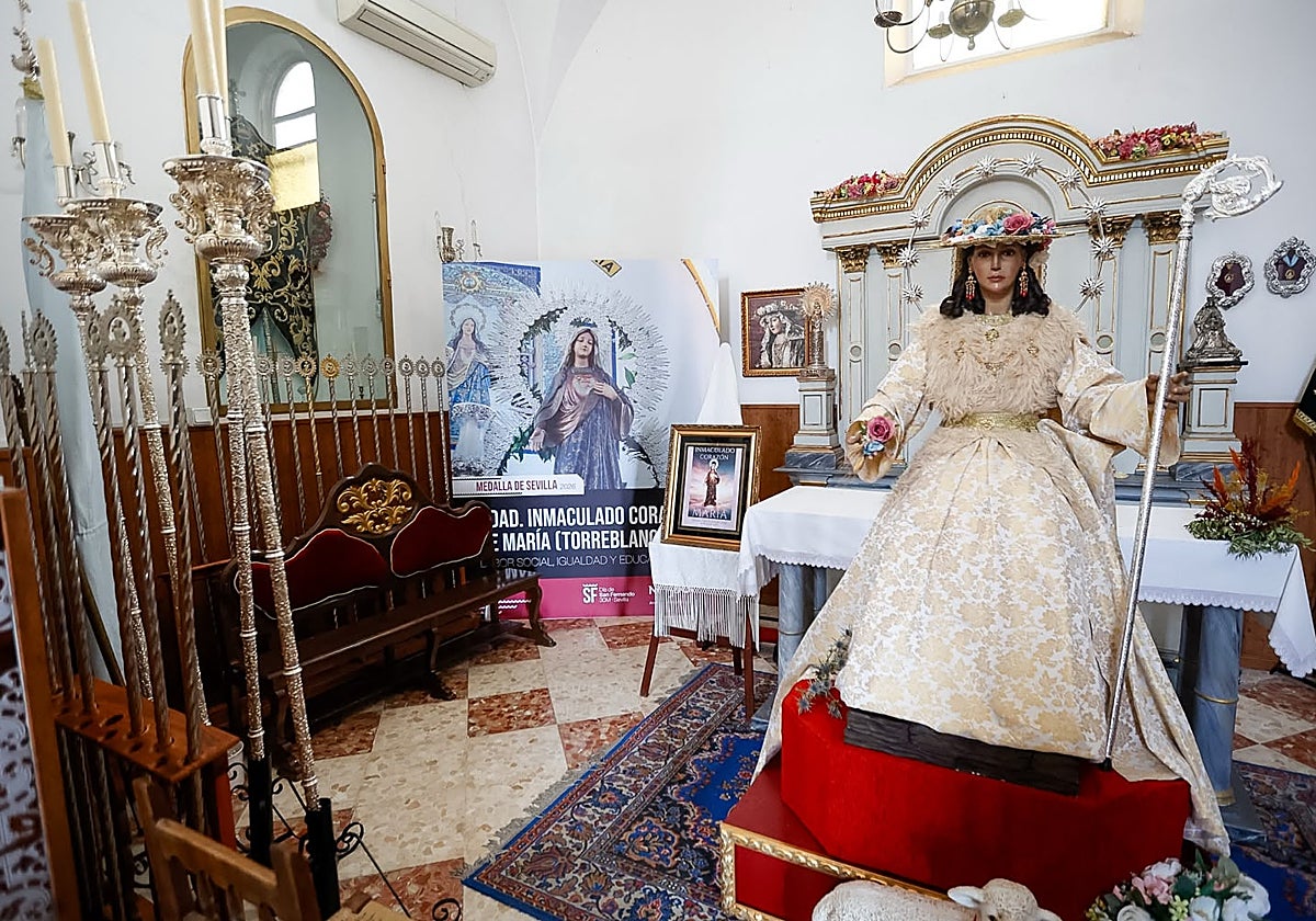La hermandad del Inmaculado Corazón de María de Torreblanca, en imágenes