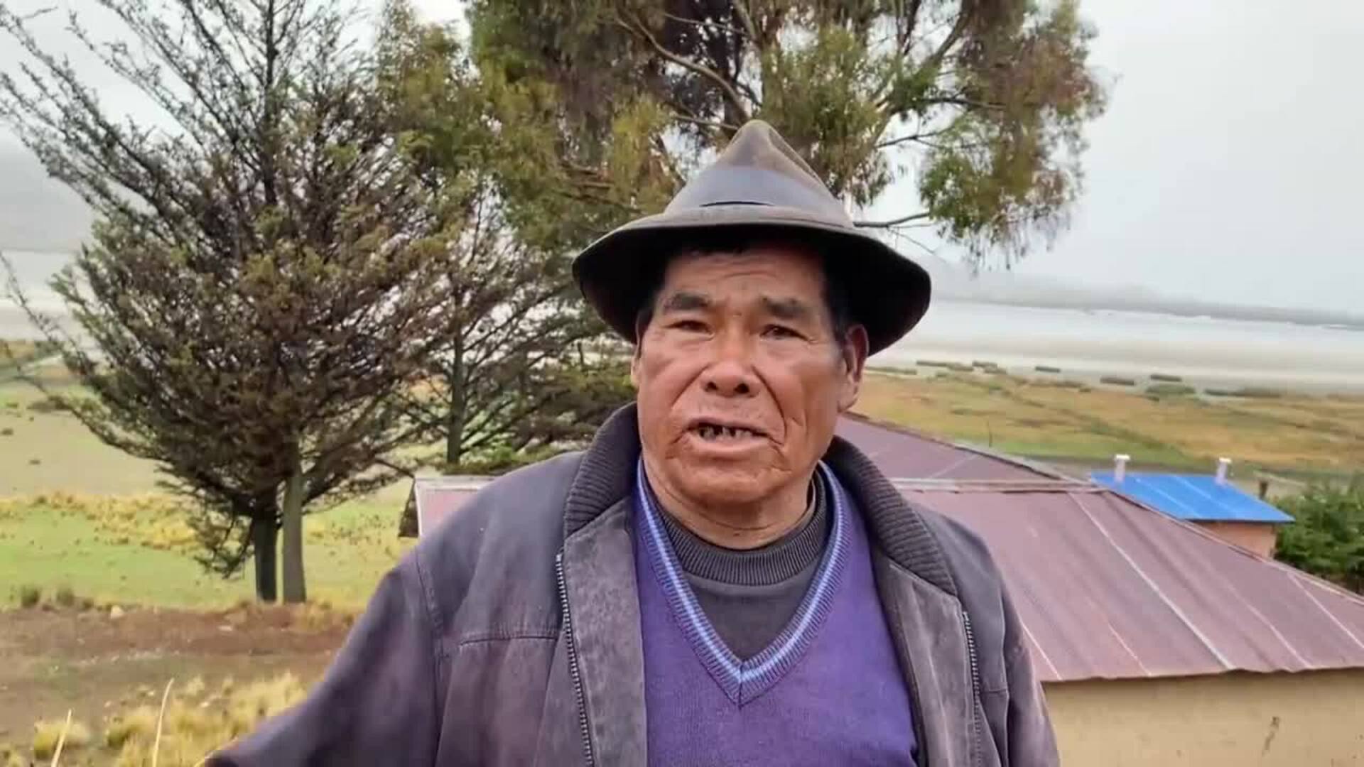 Habitantes del Titicaca ruegan en Bolivia que la lluvia mitigue el daño ...