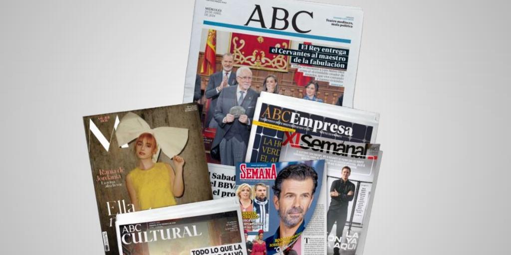 La mejor oferta editorial, cada fin de semana con ABC