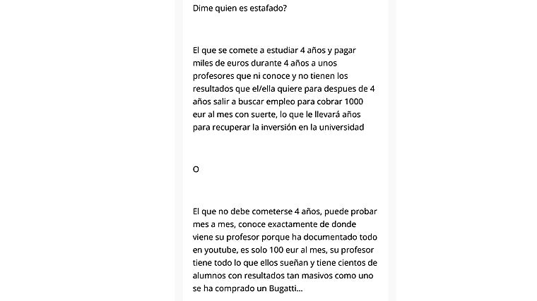 Los expertos desmontan la «estafa» fitness de Llados: «No puede hacer ...