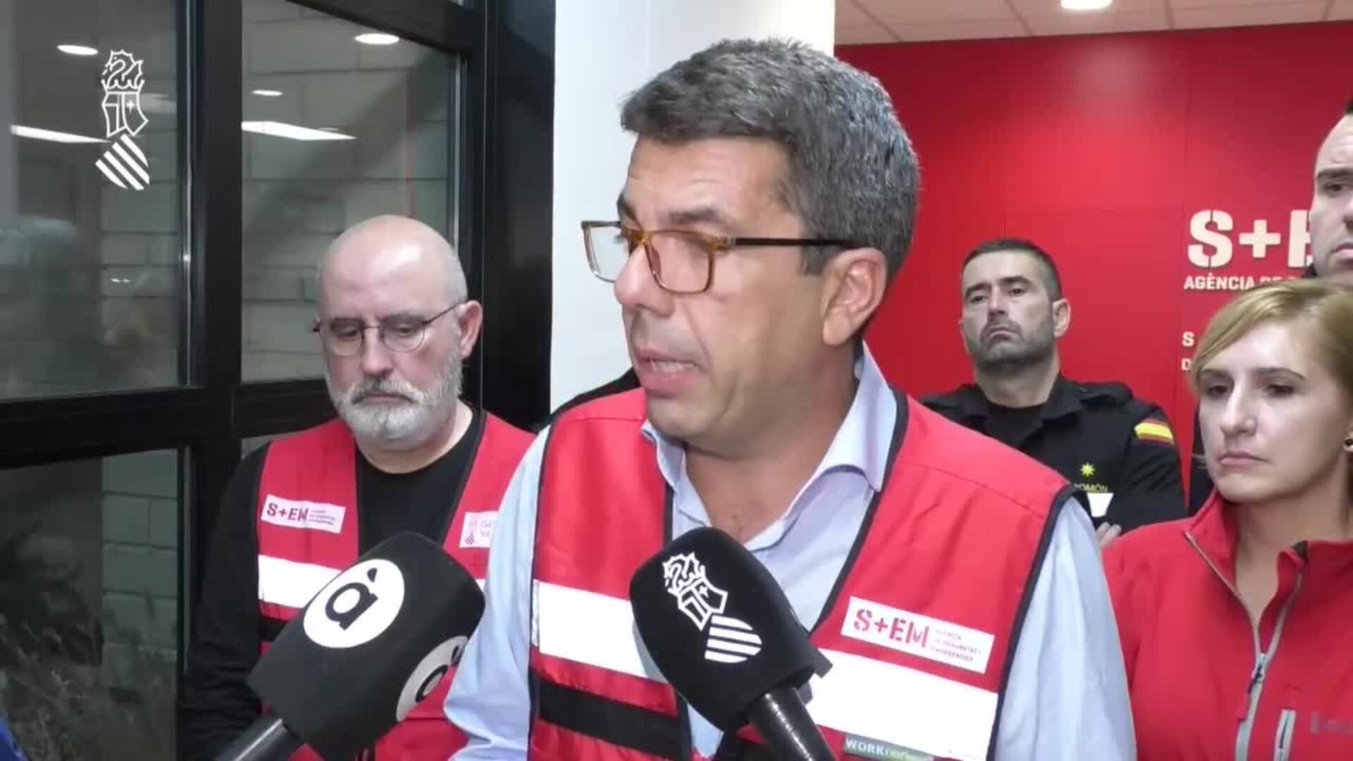 Mazón confirma que han aparecido las primeras víctimas mortales tras la ...