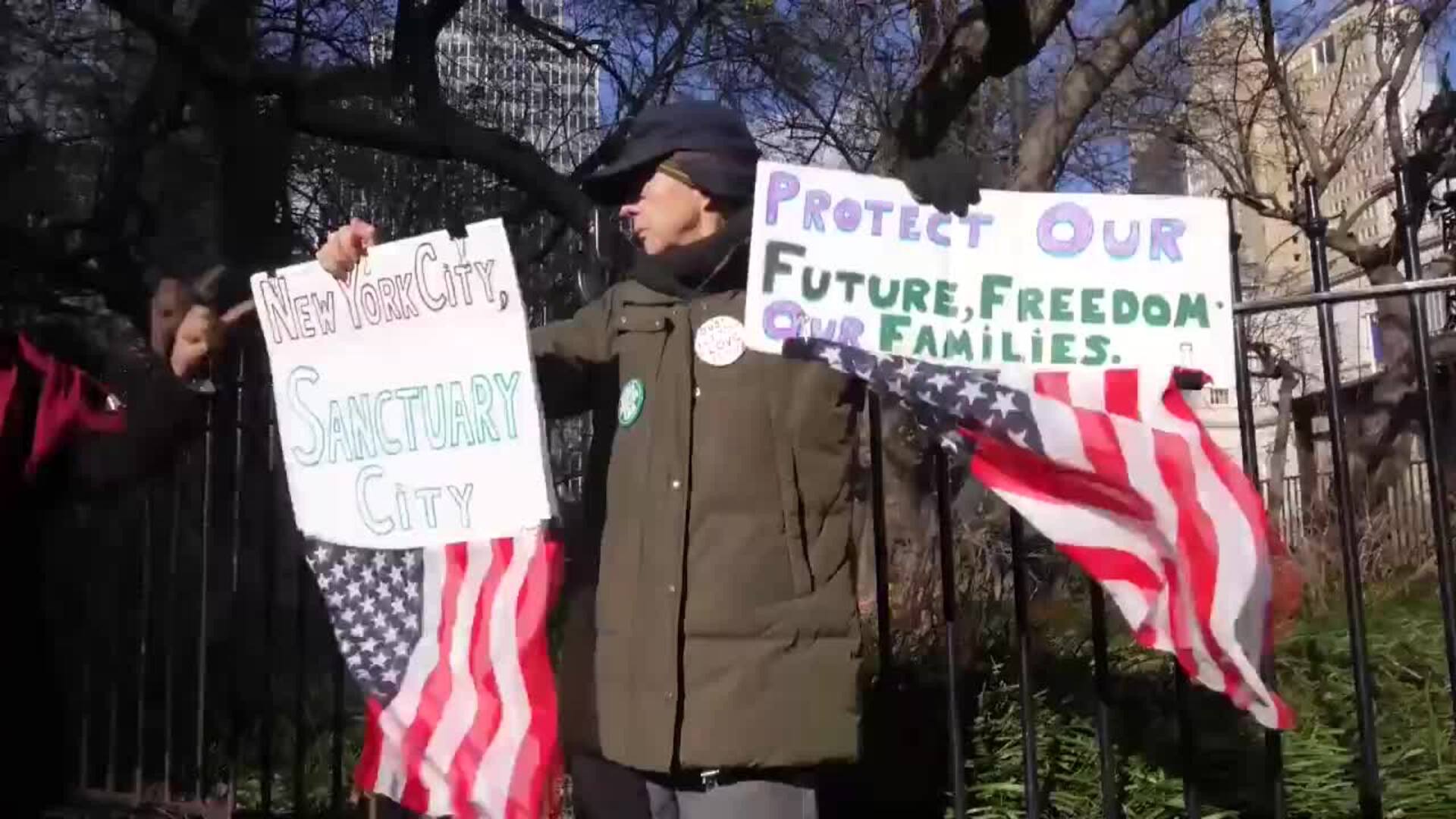 Inmigrantes repudian reunión del alcalde de Nueva York y el zar de ...