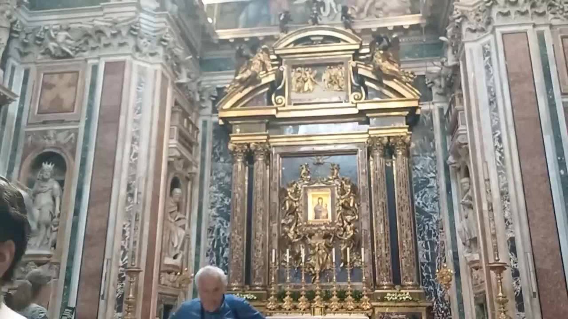 Santa María La Mayor, la basílica "española" de Roma donde Francisco ...