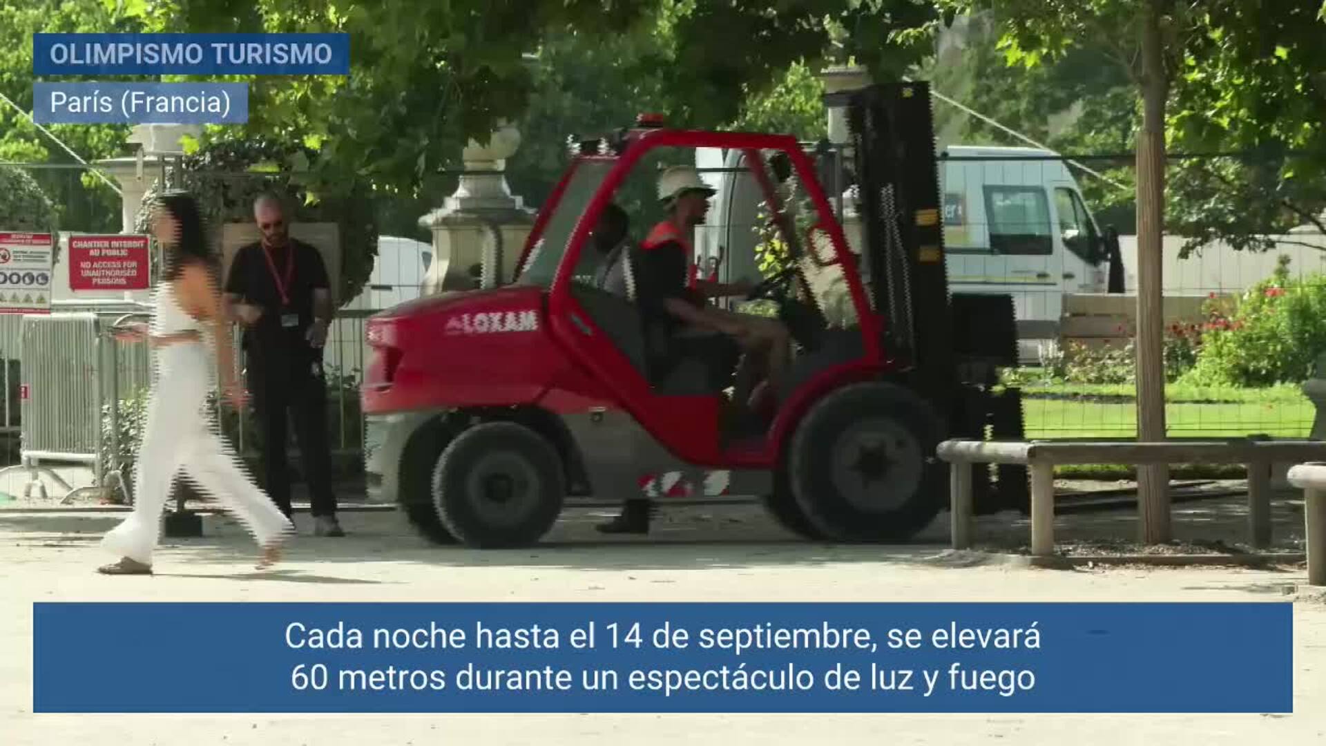 París prepara el regreso del pebetero olímpico al Jardín de las Tullerías