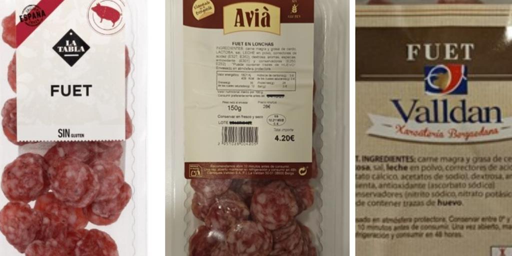 Alertan de la presencia de salmonela en paquetes de fuet loncheado de ...