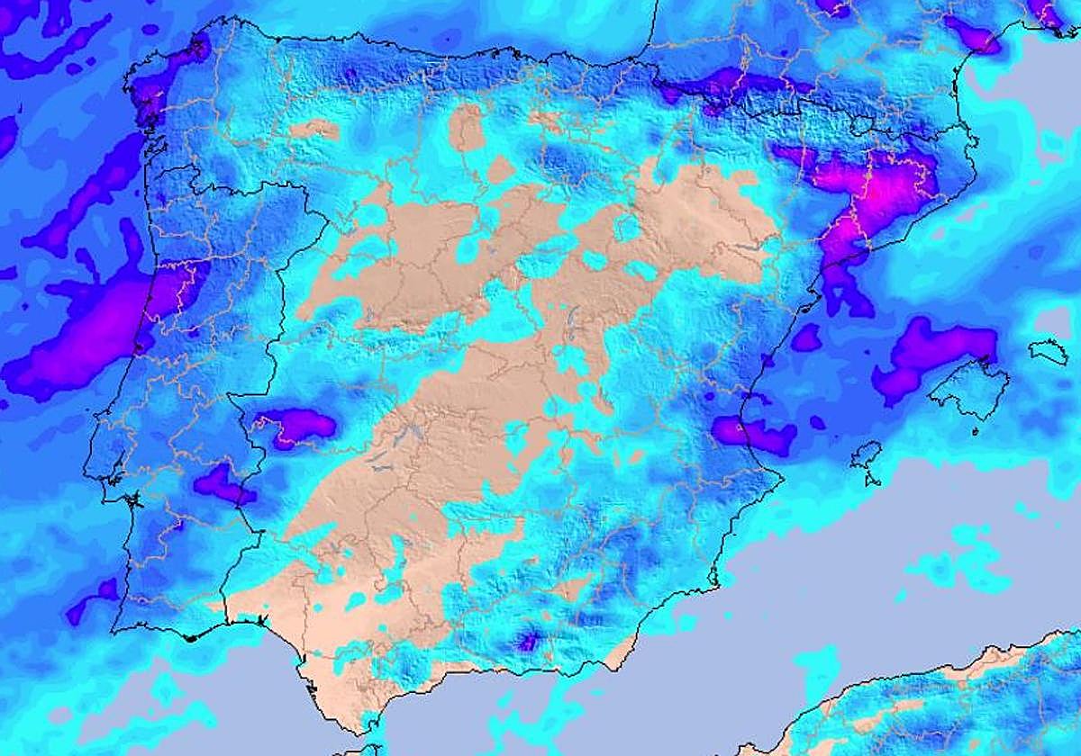 La Aemet avisa de fuertes lluvias y un cambio radical de las ...