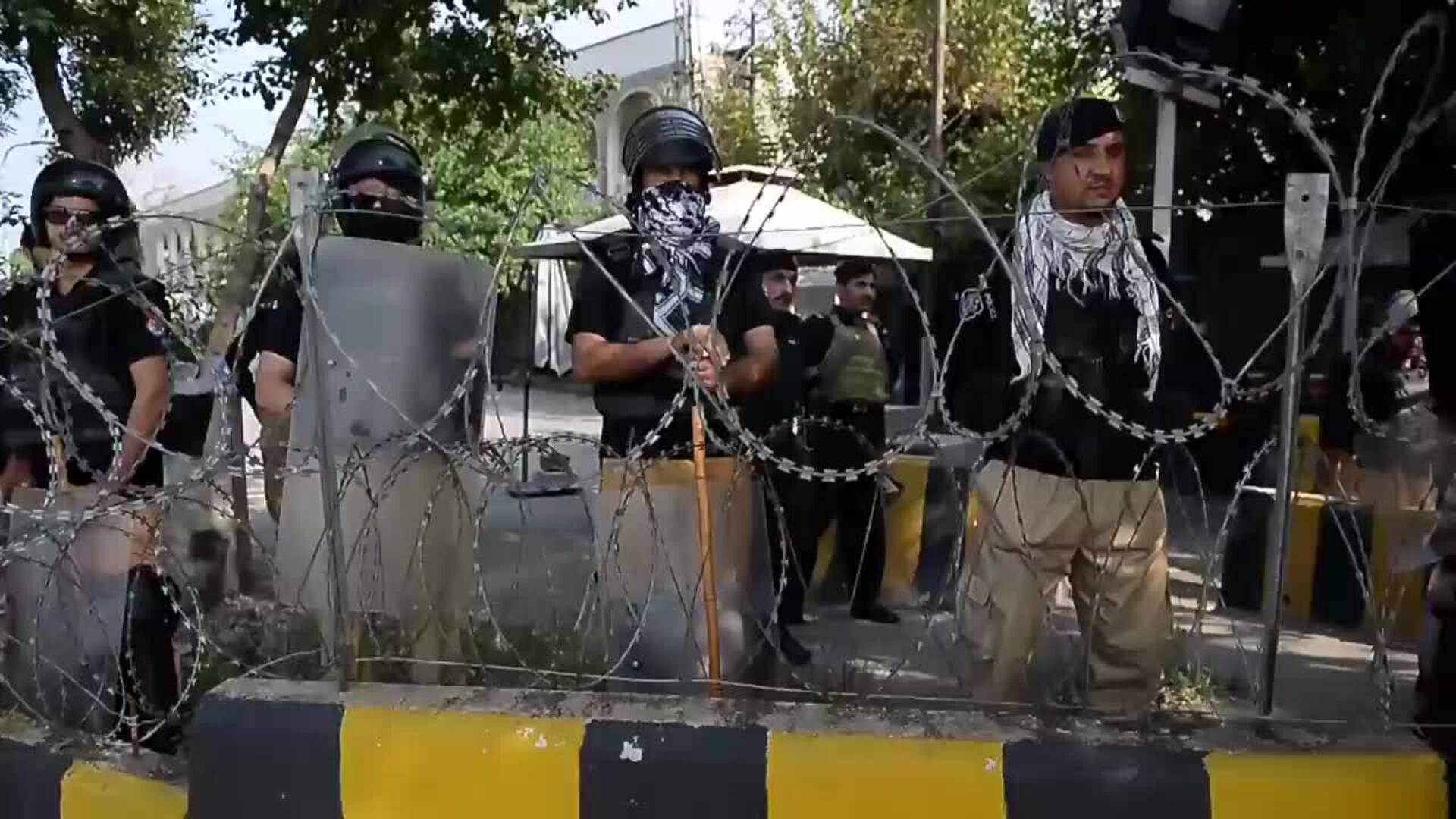 Miles de personas en Pakistán se manifiestan tras la interceptación de ...