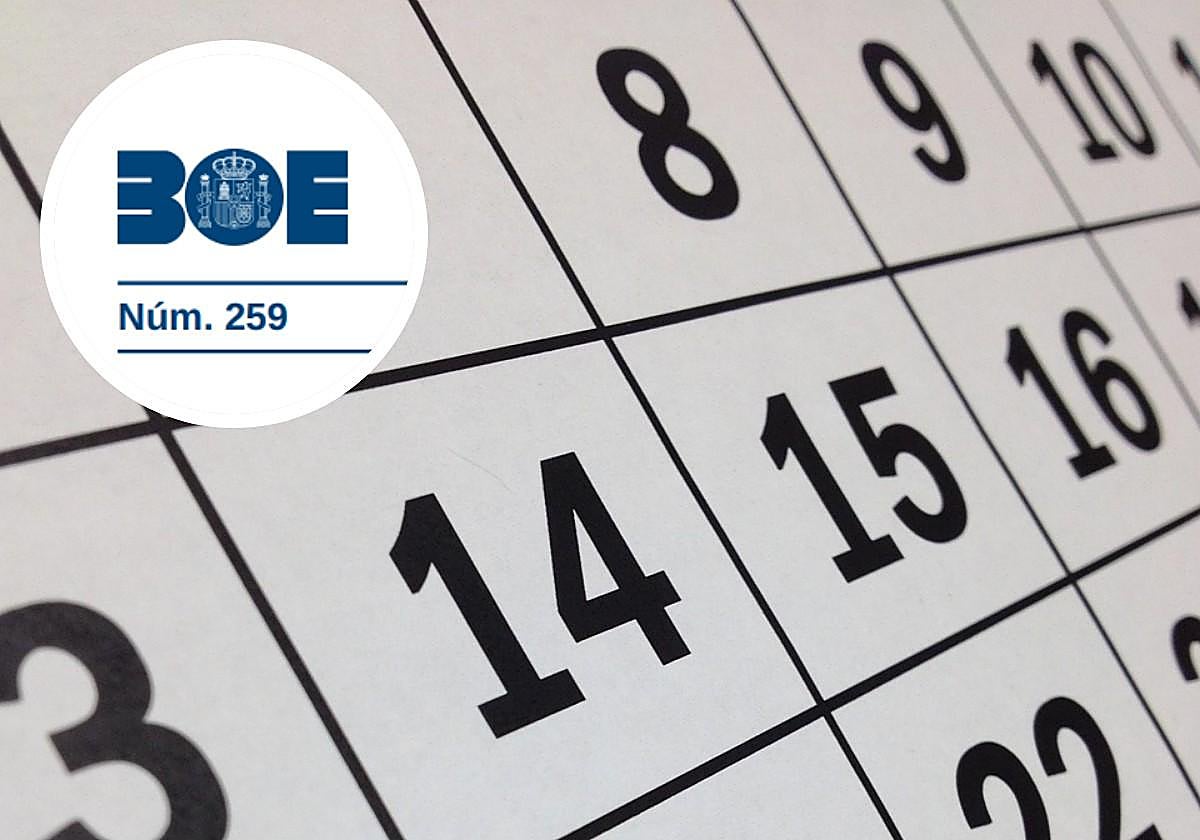 El BOE confirma el calendario laboral de 2026 en España: hay nueve días ...