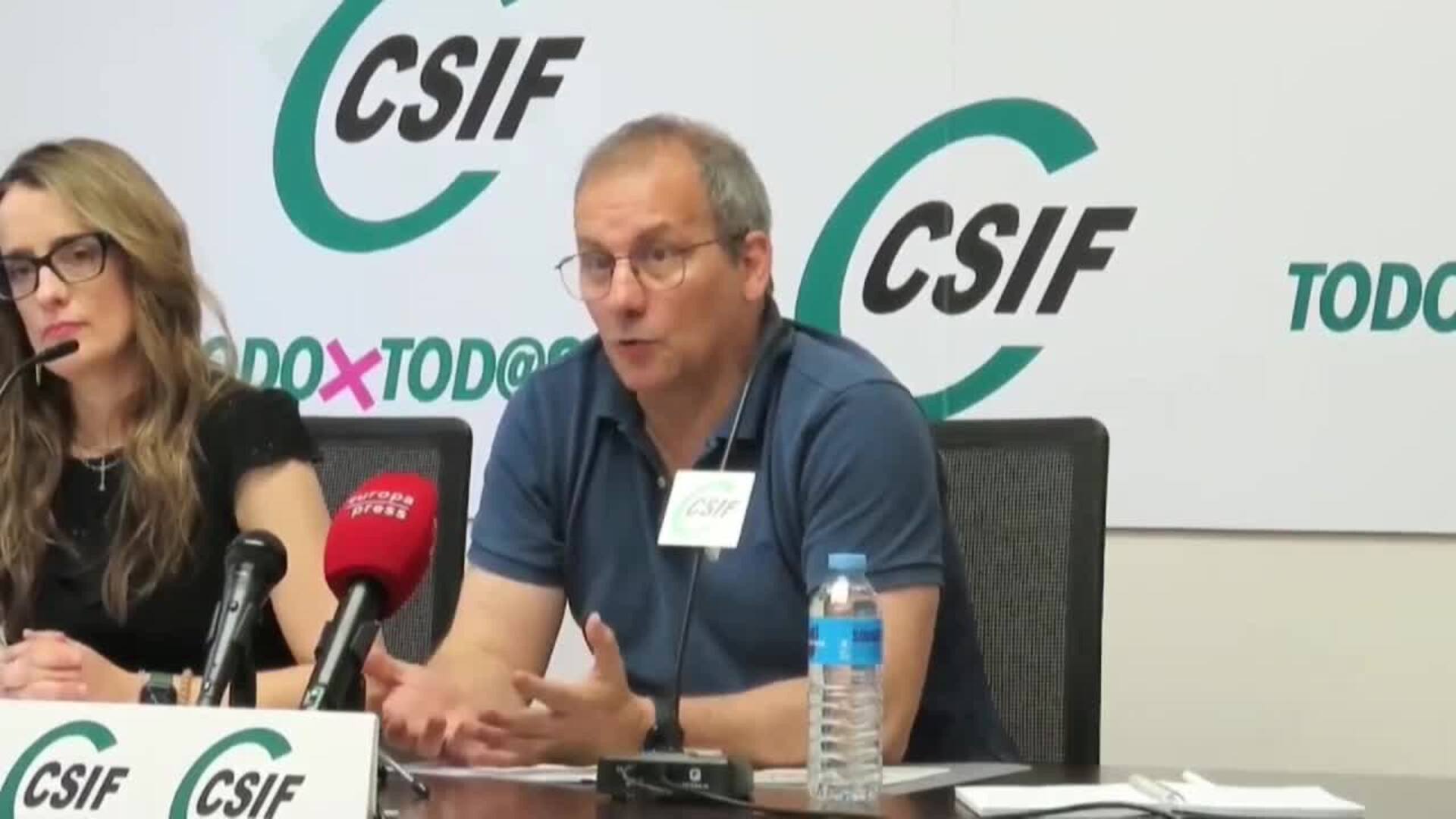 CSIF hará movilizaciones, con posible huelga, a partir de septiembre en ...