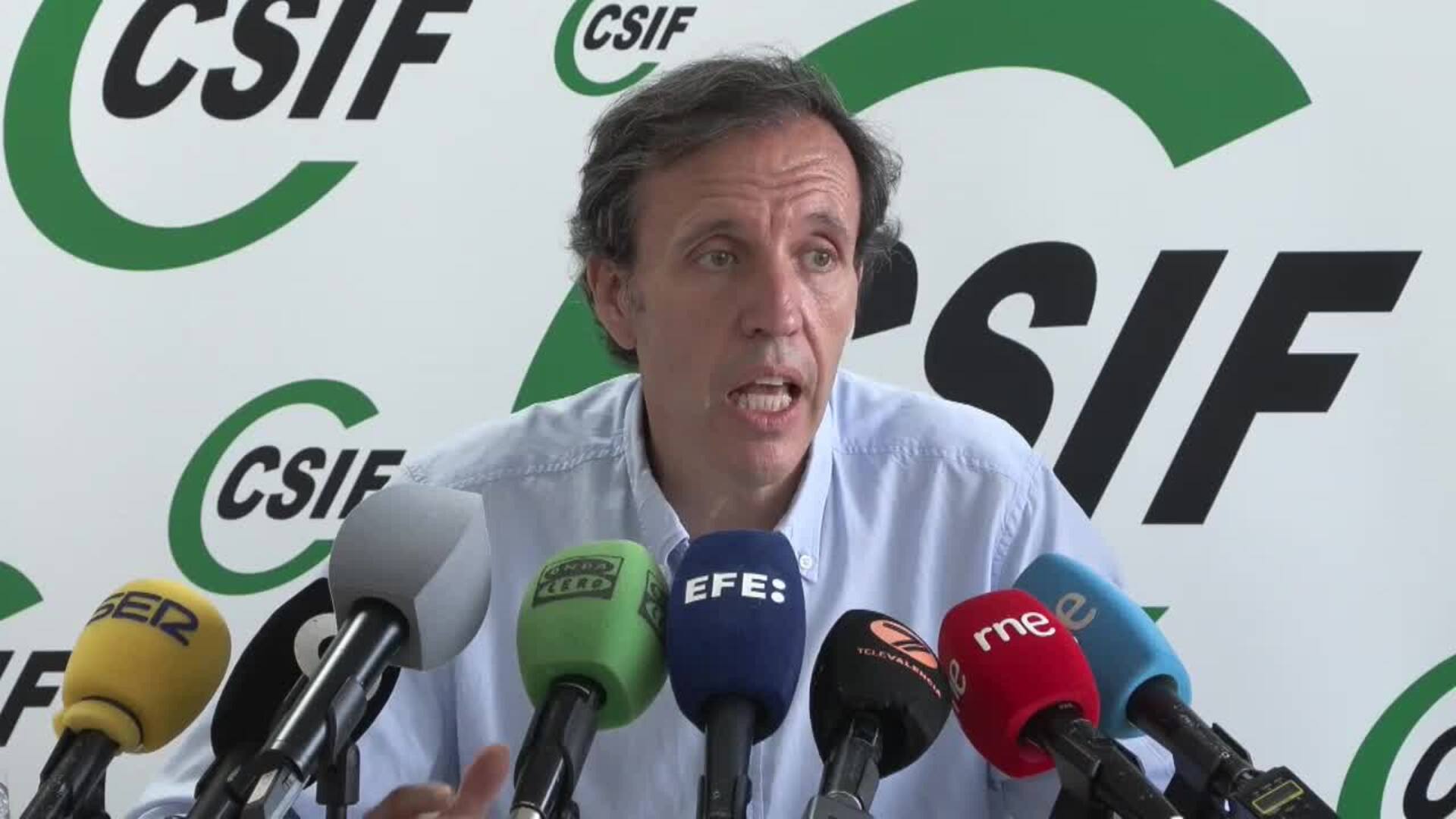 CSIF pide respeto contra los ataques y coacciones mientras prepara un ...
