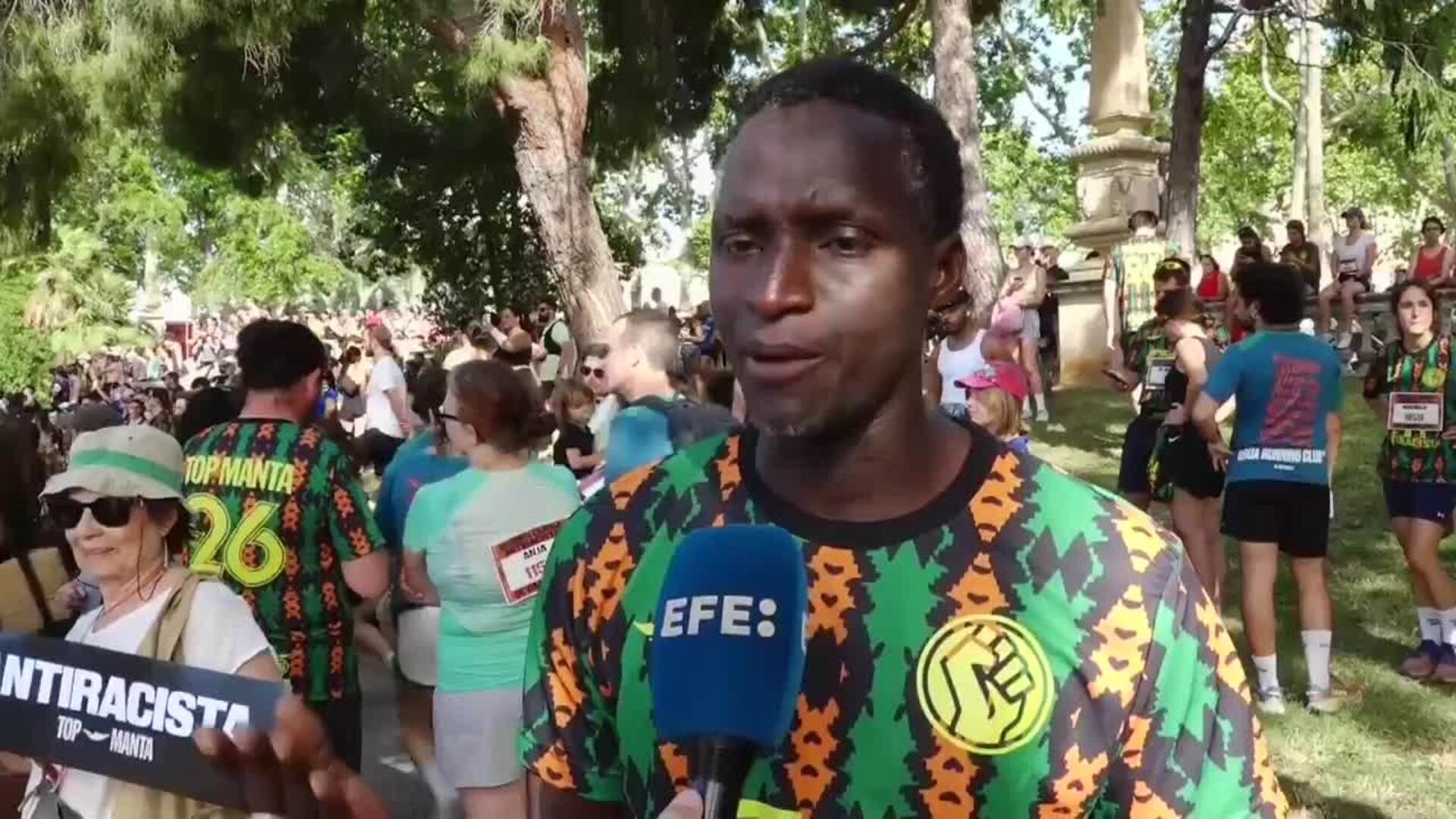 Más de 1.000 personas participan en la Segunda Carrera Antiracista de ...
