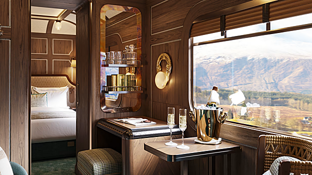 Así es el tren de lujo que incluye un vagón spa