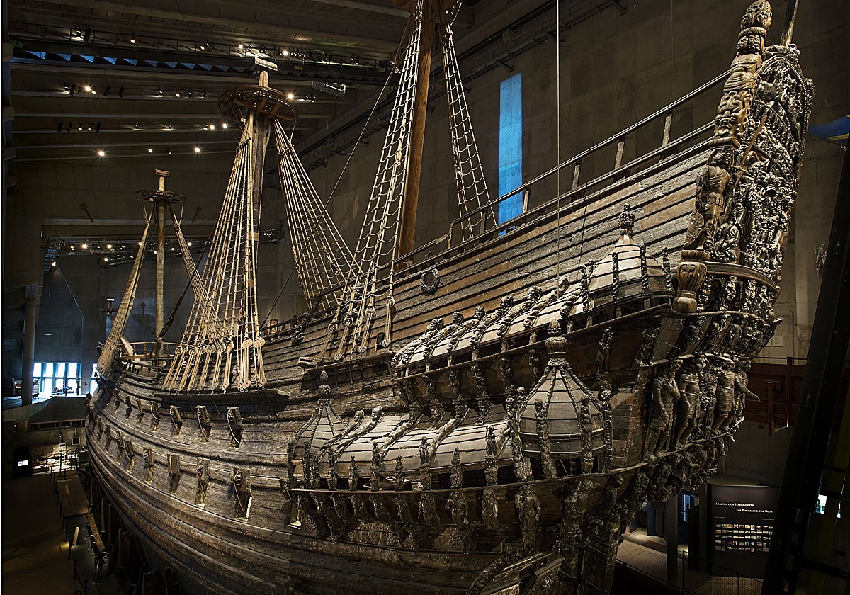 La historia del mítico barco del XVII que se hundió el primer día de ...