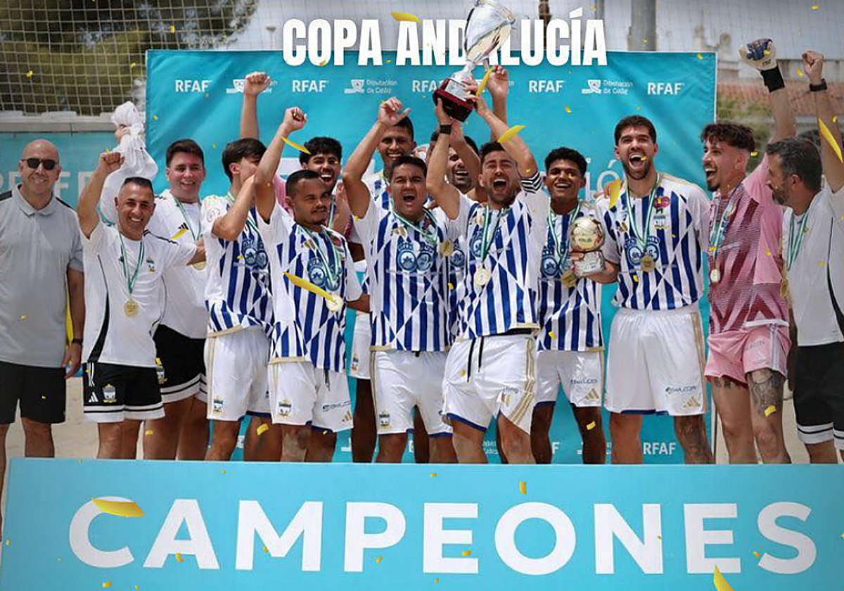 El CD Fútbol Playa Huelva, campeón de Andalucía y clasificado para la ...