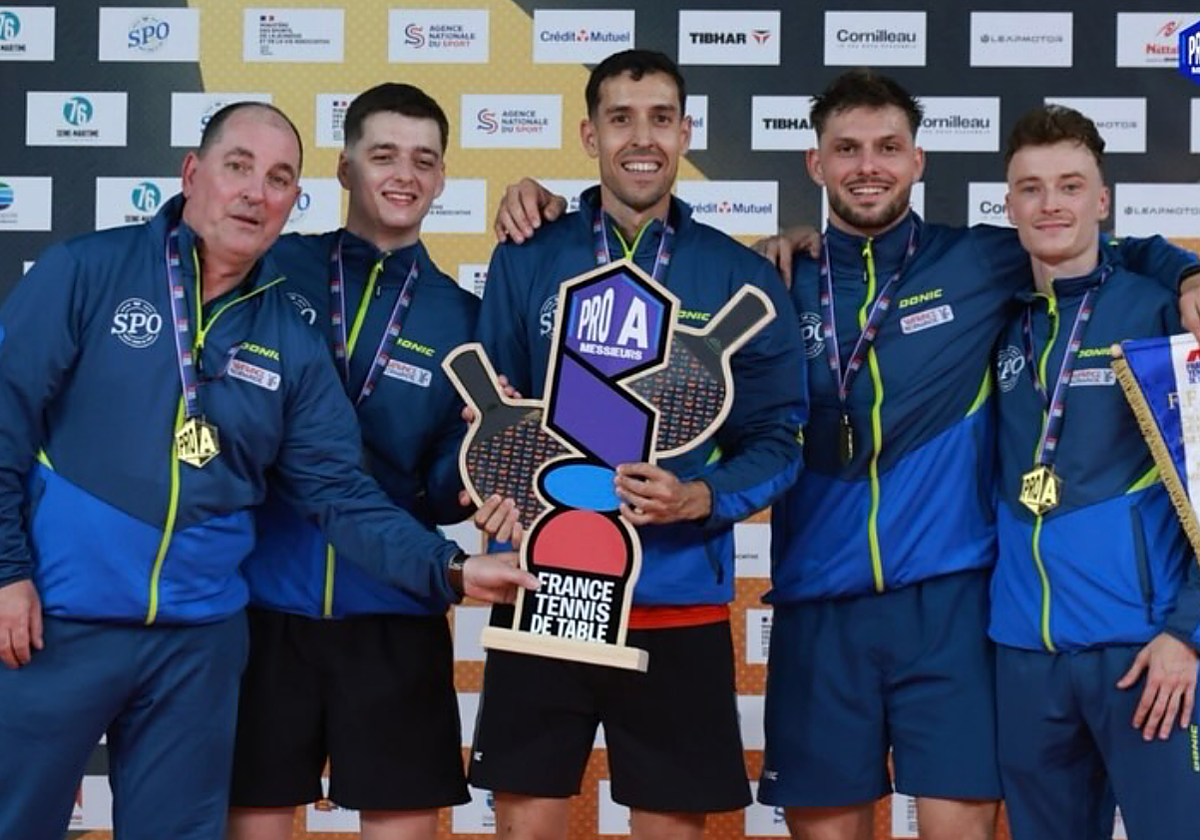Álvaro Robles conquista con el Spo Rouen un histórico título de Liga en ...