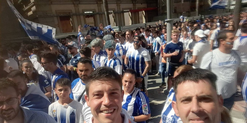 Historias de varios aficionados del Recreativo de Huelva tras lograr el ...