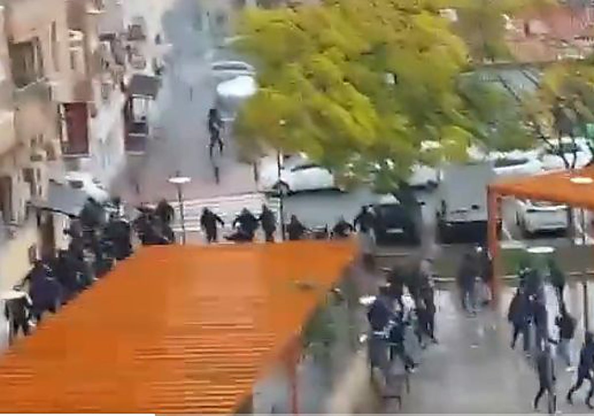 Cinco detenidos del Frente Onuba en los incidentes previos al Hércules ...