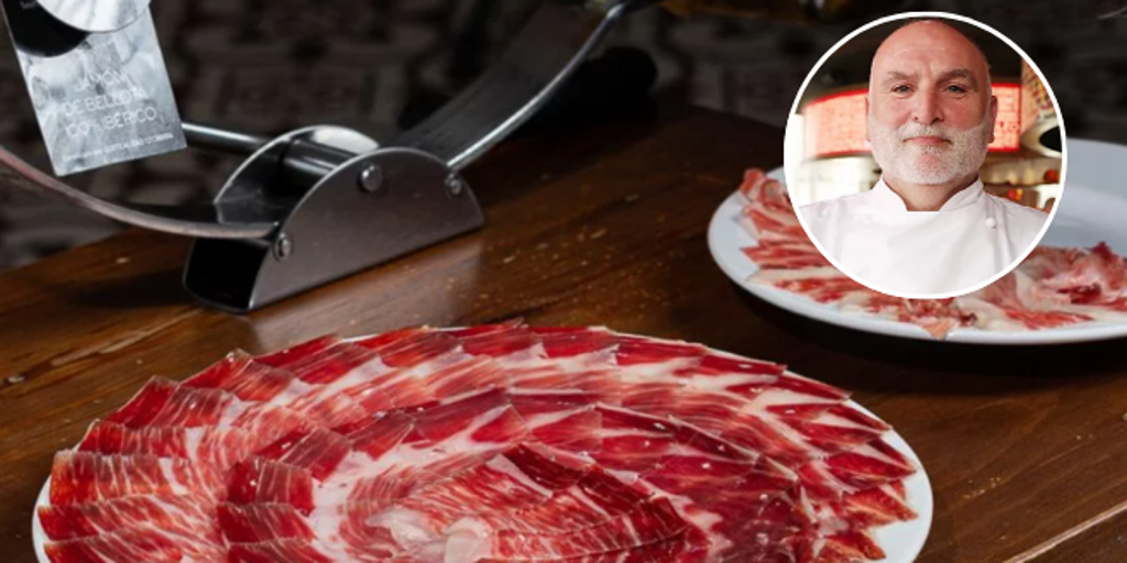 El chef José Andrés, indignado por un ranking que excluye el jamón de ...