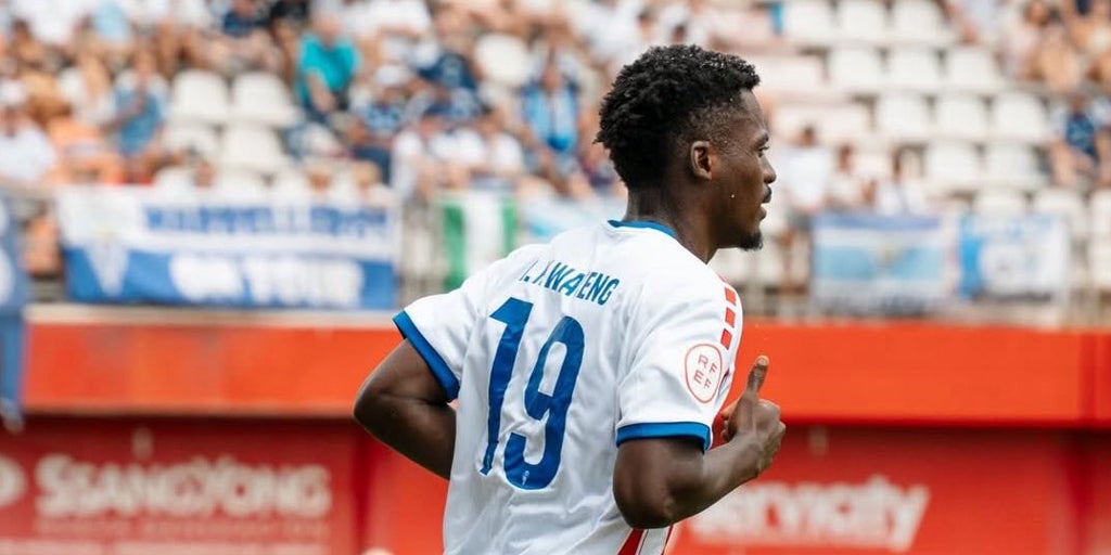 Isaac Obeng, el extremo que brilla en Algeciras