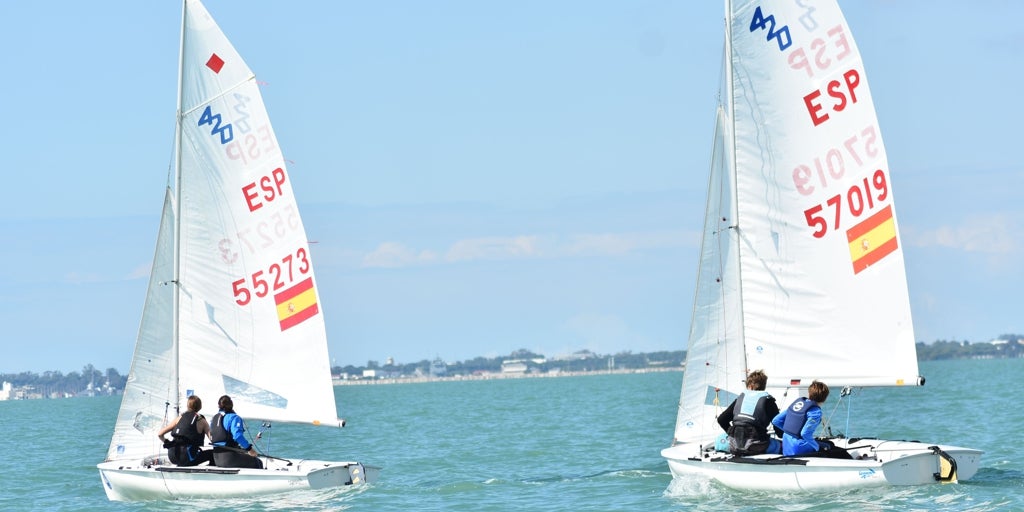 La Copa de España de 420 deja huella en la Bahía de Cádiz