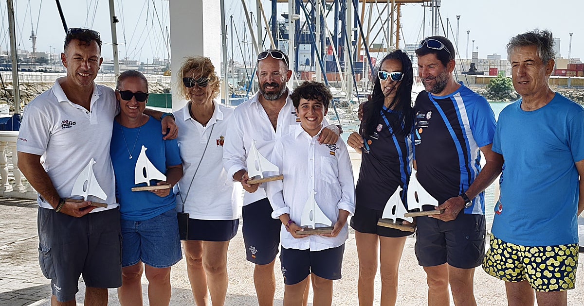 La Copa de Andalucía de Snipe acaba en las vitrinas motrileñas