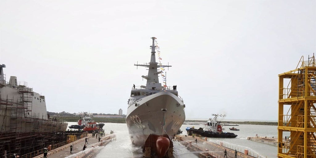 Navantia entrega la tercera corbeta a Arabia Saudí