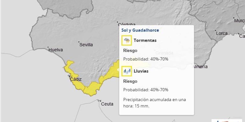 La AEMET advierte de una nueva DANA que se acerca a Andalucía: ¿cómo ... La AEMET advierte de una nueva DANA que se acerca a Andalucía: ¿cómo ...