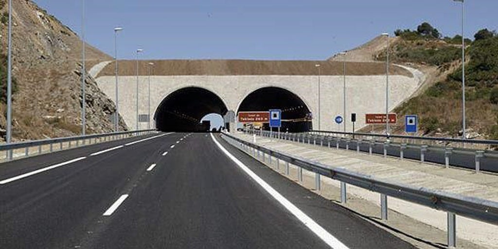 Un desprendimiento en el túnel de Valdeinfierno obliga a cortar la ...