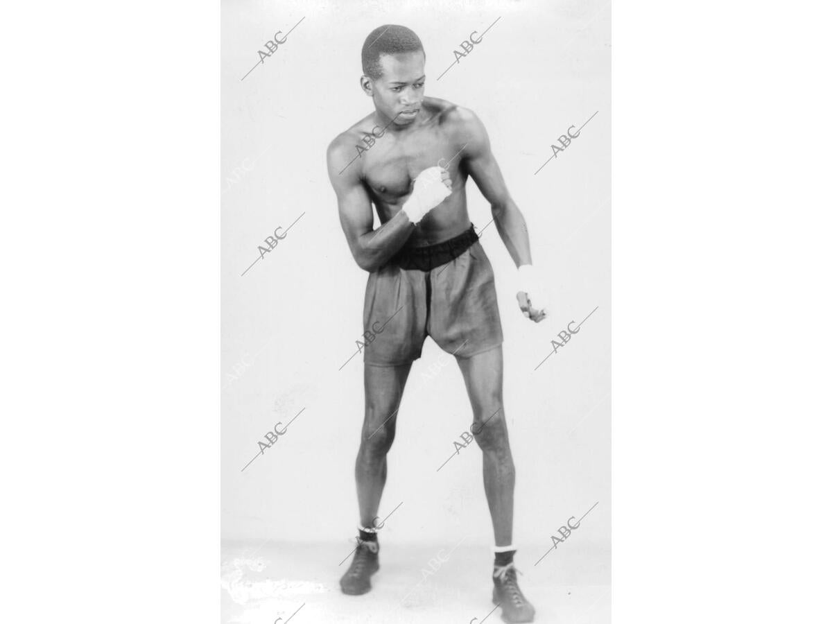 El boxeador Alf Brown - Archivo ABC