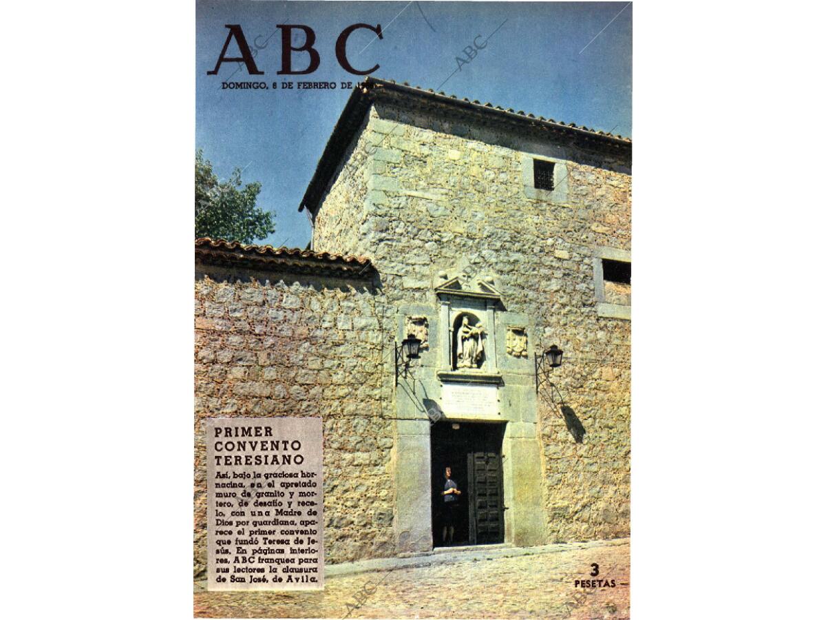 Periódico ABC MADRID 06-02-1966,portada - Archivo ABC
