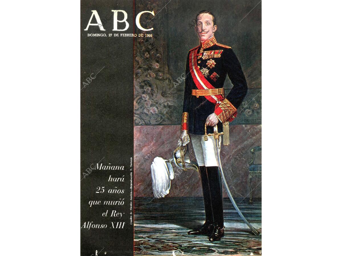 Periódico ABC MADRID 27-02-1966,portada - Archivo ABC