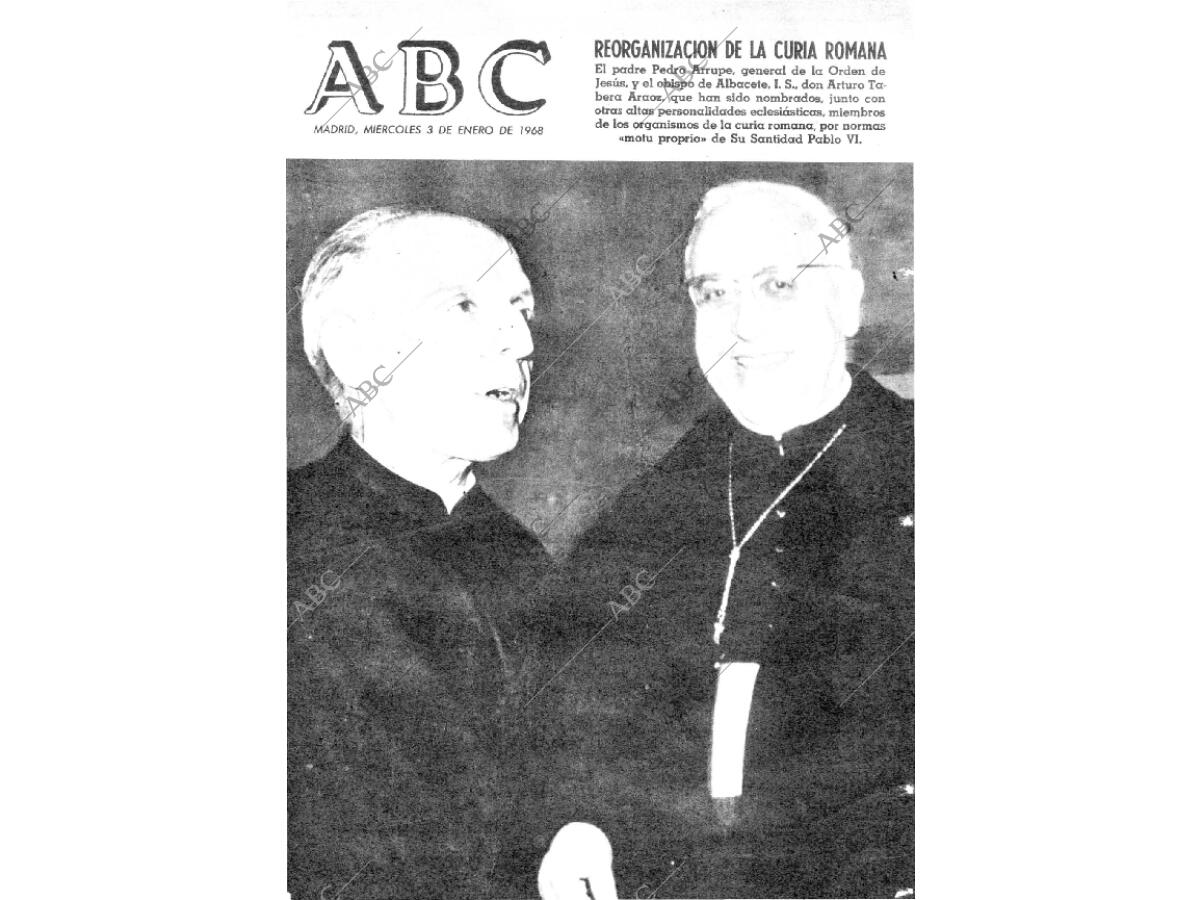 Periódico ABC MADRID 03-01-1968,portada - Archivo ABC