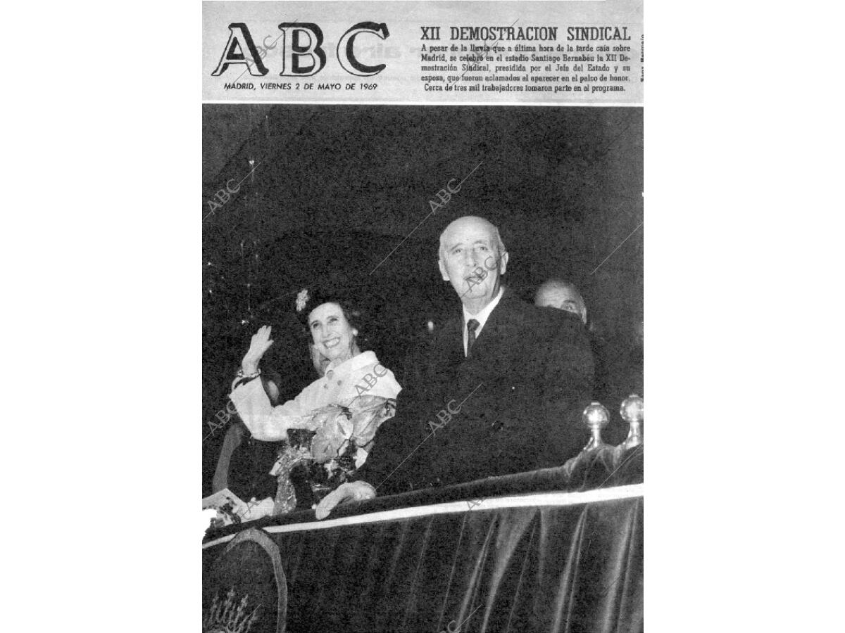 Periódico ABC MADRID 02-05-1969,portada - Archivo ABC