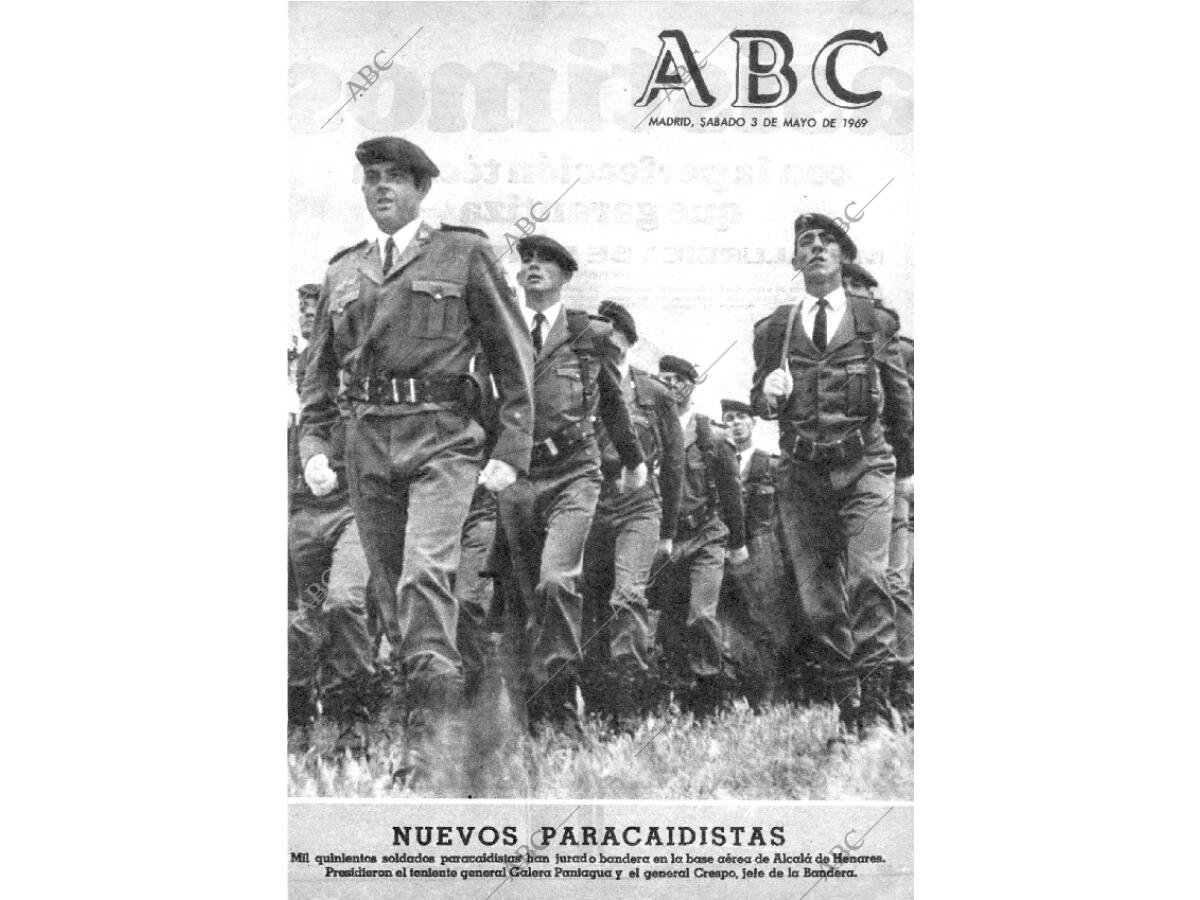 Periódico ABC MADRID 03-05-1969,portada - Archivo ABC